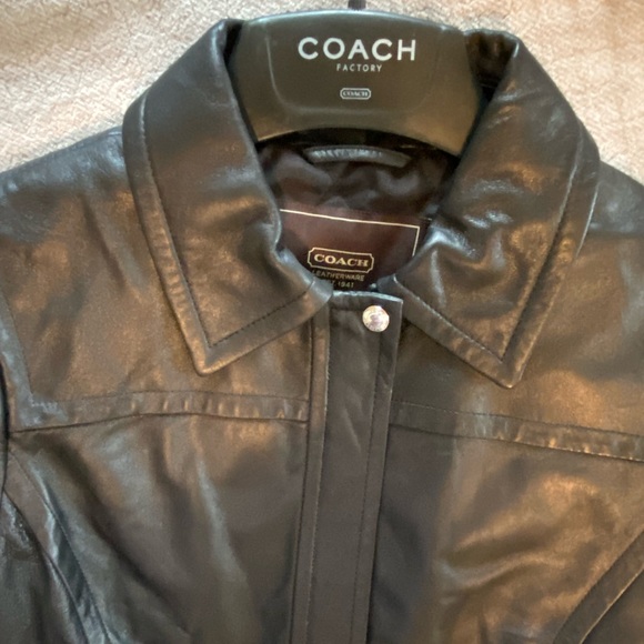 Coach | Jackets & Coats | Coach Leather Jacket | Poshmark